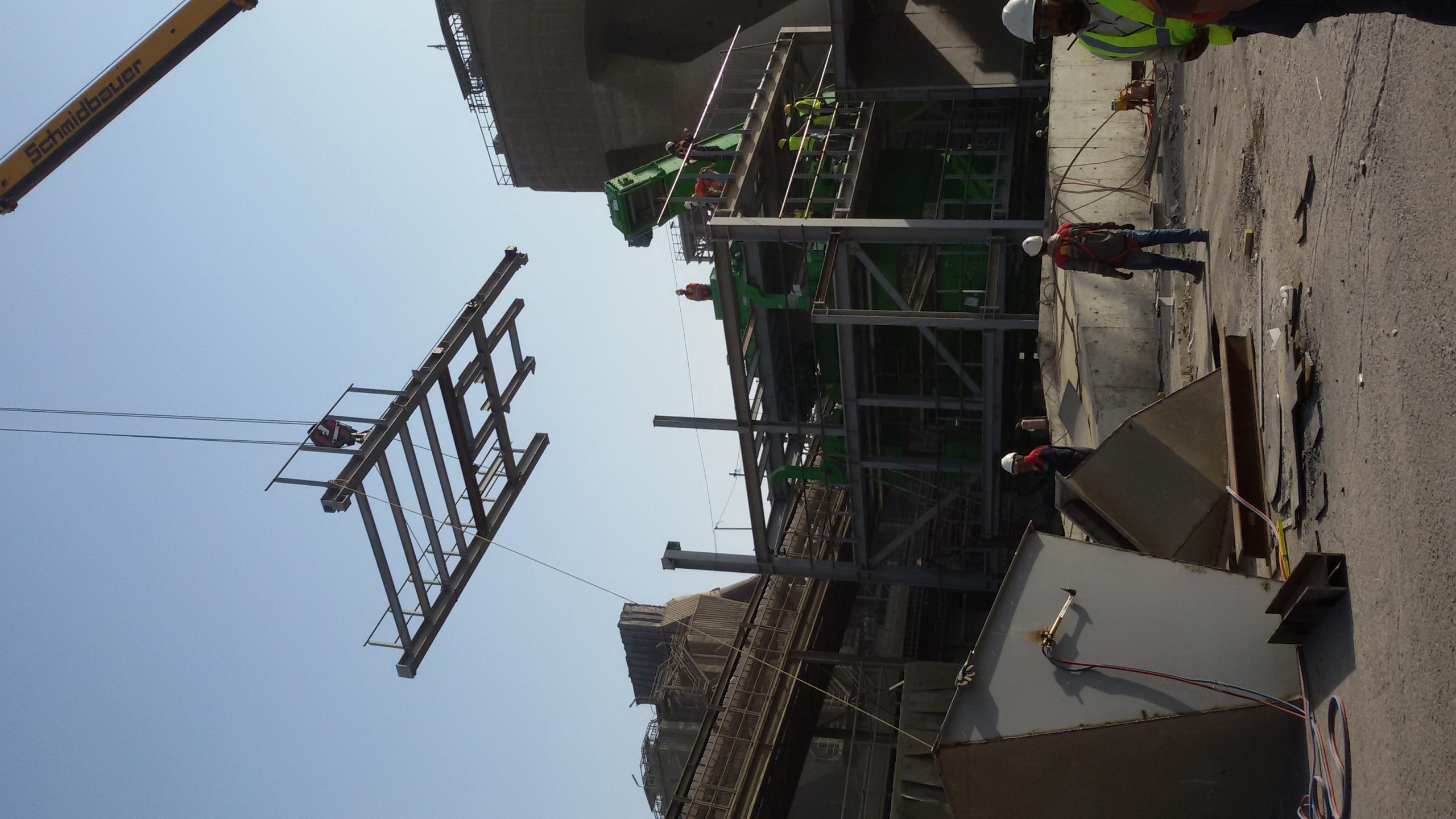 Fabrication and installation RDF system – Helwan Cement – MENCO Group