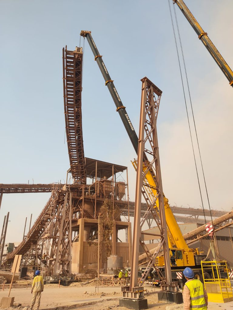 Demolishing The STACK HELWAN CEMENT MENCO Group