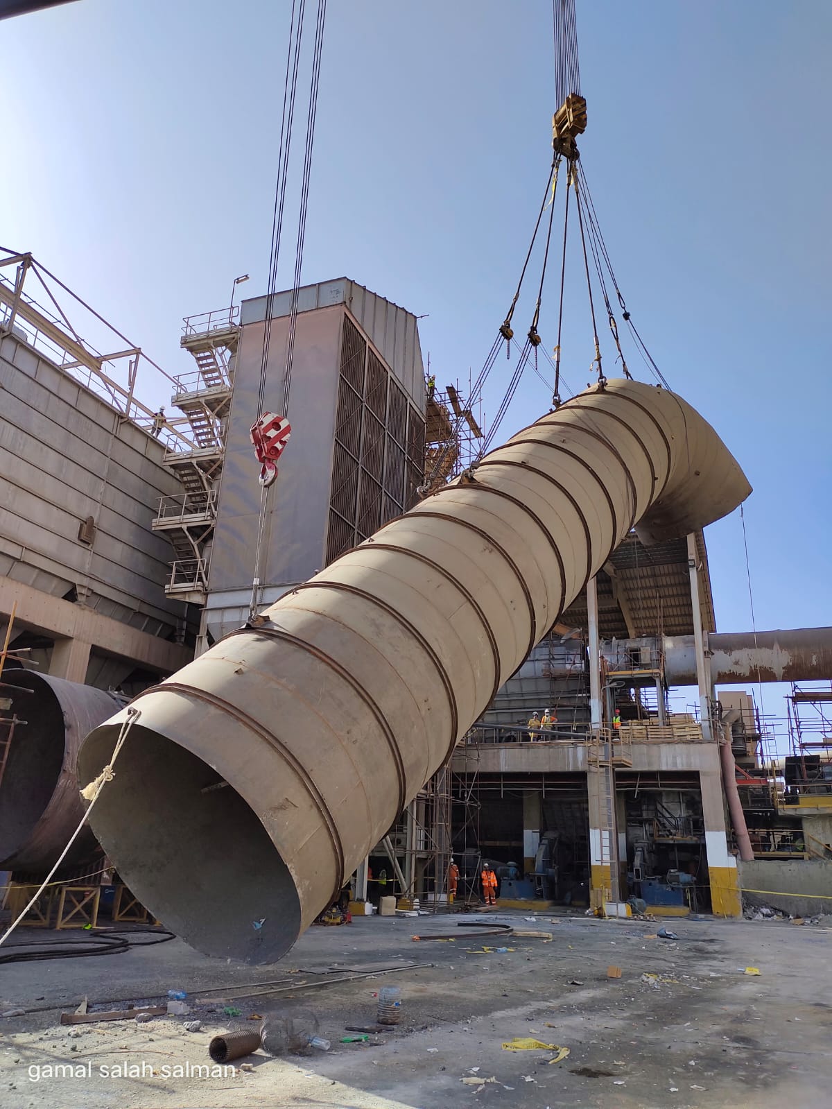 Change Duct of Clinker Cooler – MENCO Group