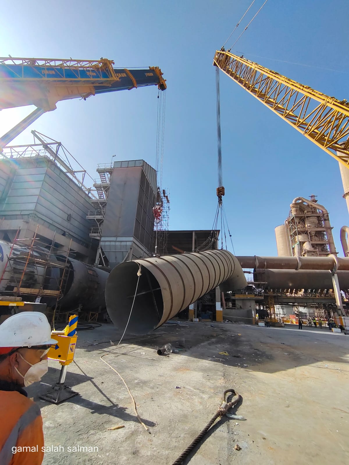 Change Duct of Clinker Cooler – MENCO Group