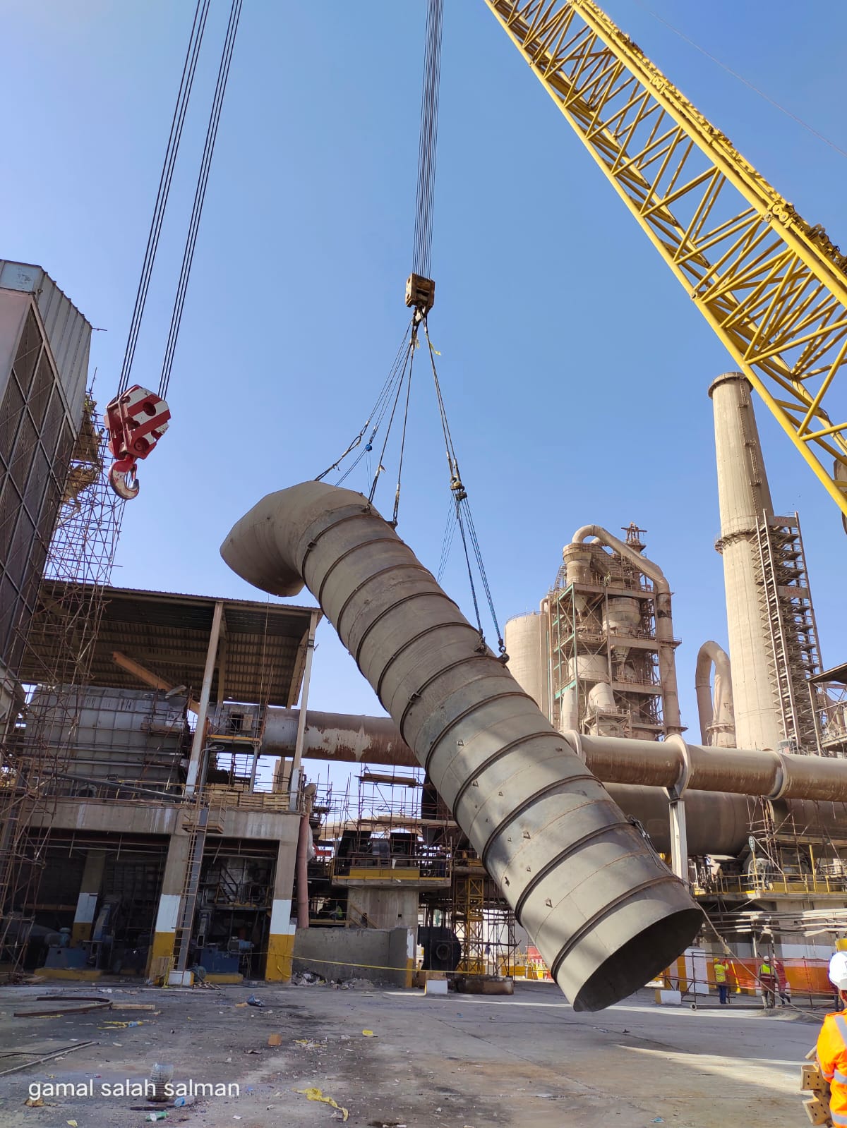 Change Duct of Clinker Cooler – MENCO Group