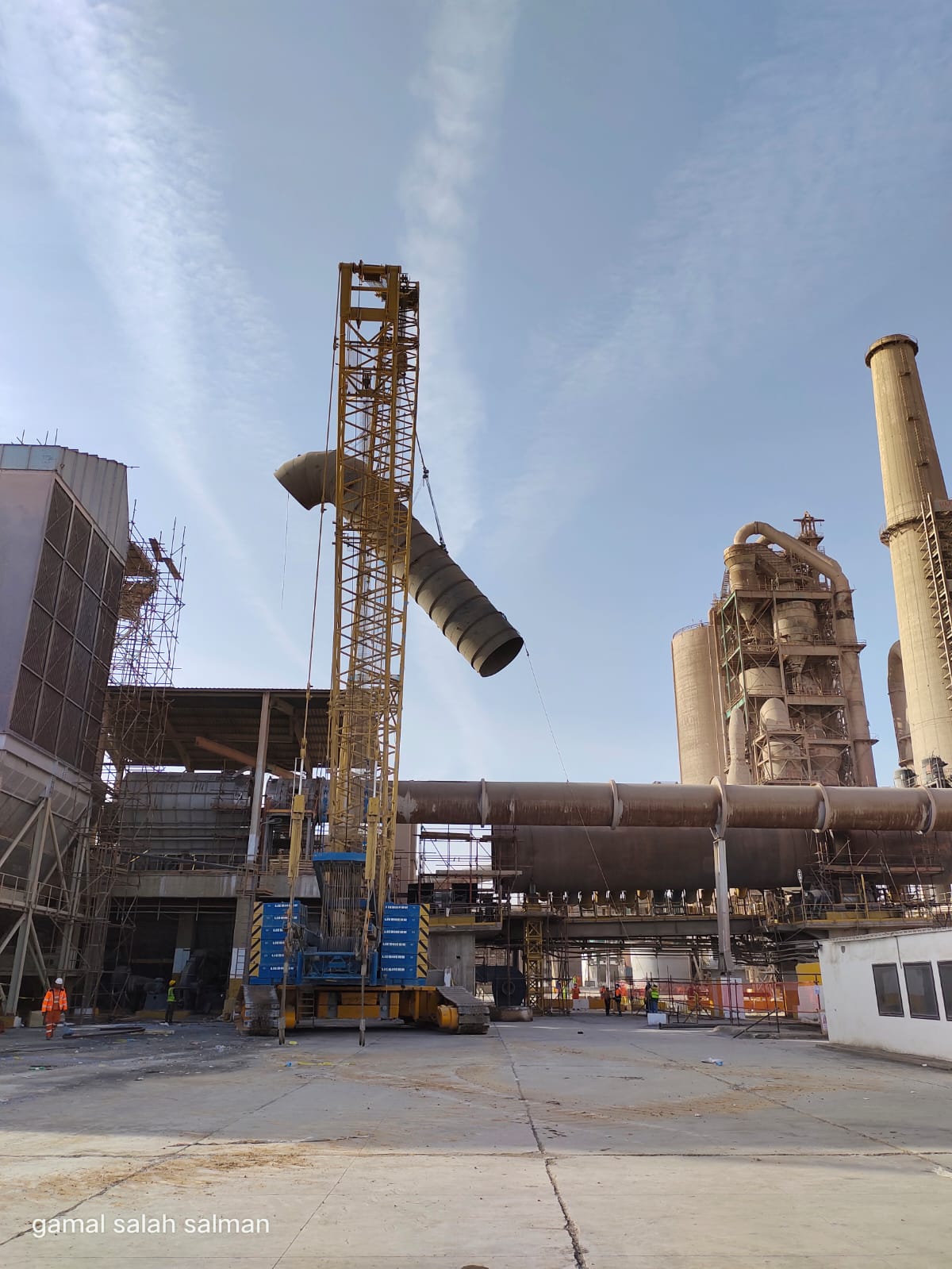 Change Duct of Clinker Cooler – MENCO Group