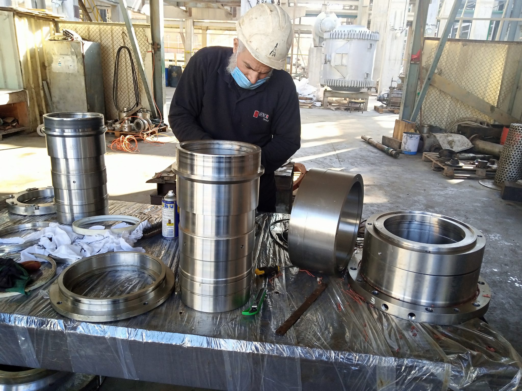 Maintenance and Replacement of PVC2 Reactor Agitator Mechanical Seal ...