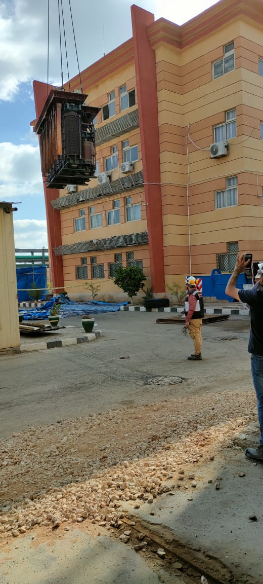 Maintenance for transformer TR2 of rectifier C&D capacity 20 MVA ...