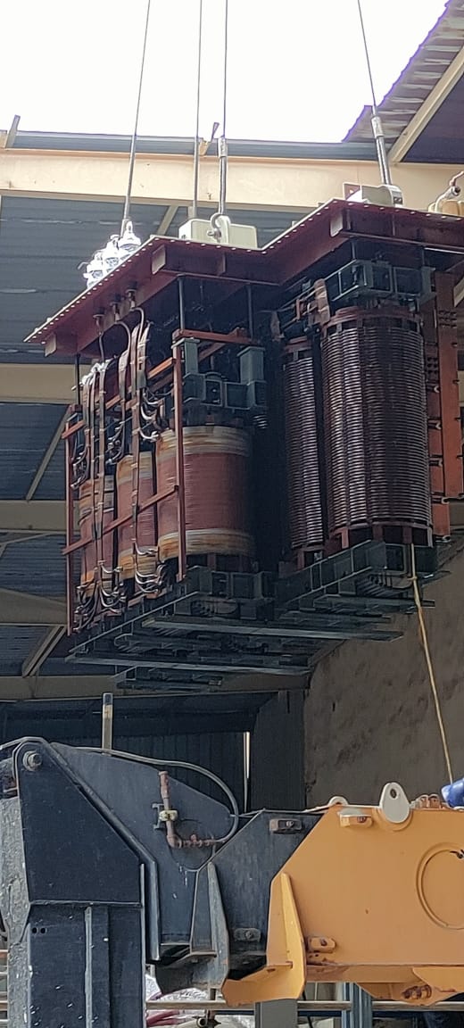 Maintenance for transformer TR2 of rectifier C&D capacity 20 MVA ...